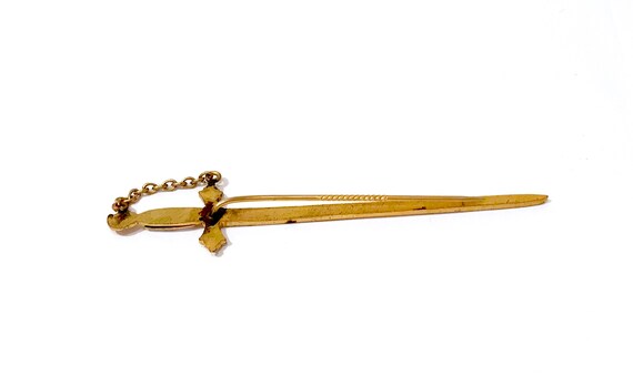 Knights Templar Sword Stick Pin, Freemason Fraternal … - Gem