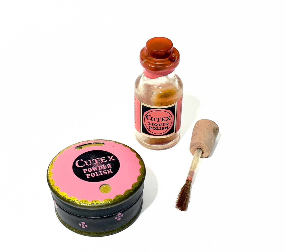 RARE Cutex Five Minute Set Vintage Manicure Cuticle Nail | Etsy