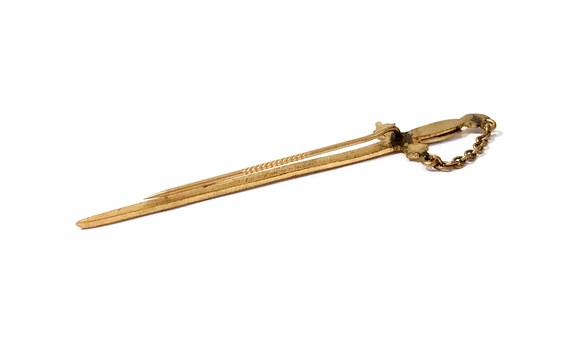 Knights Templar Sword Stick Pin, Freemason Fraternal … - Gem