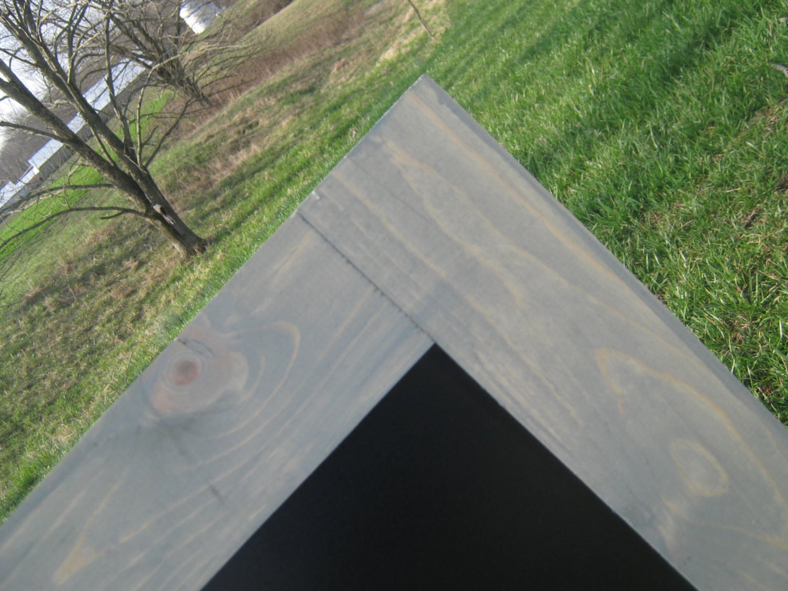 Rustic Chalkboard Farmhouse Chalk Board You Pick Stain Color | Etsy