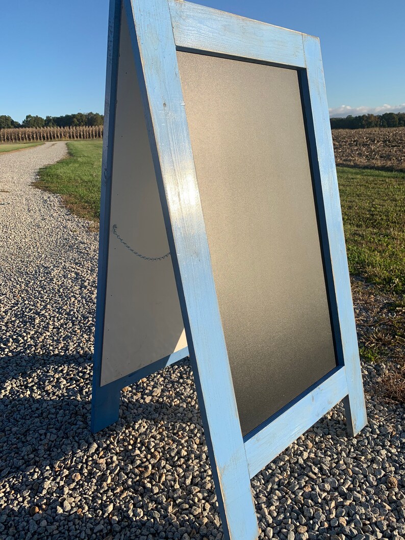 Extra Large Sandwich Board Sign. XL Standing Chalkboard - Etsy