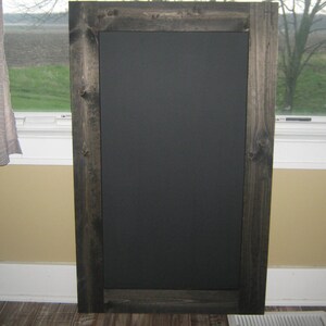 Rustic Chalkboard, Extra Large Kitchen Chalk Board. Custom Made, You ...