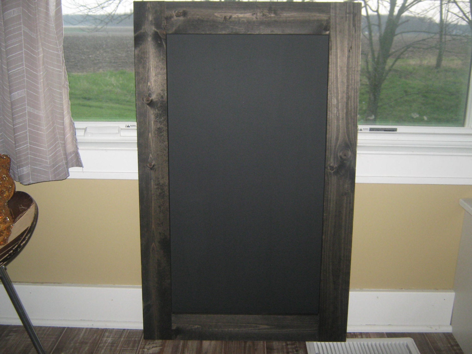 Rustic Chalkboard, Extra Large Kitchen Chalk Board. Custom Made, You ...