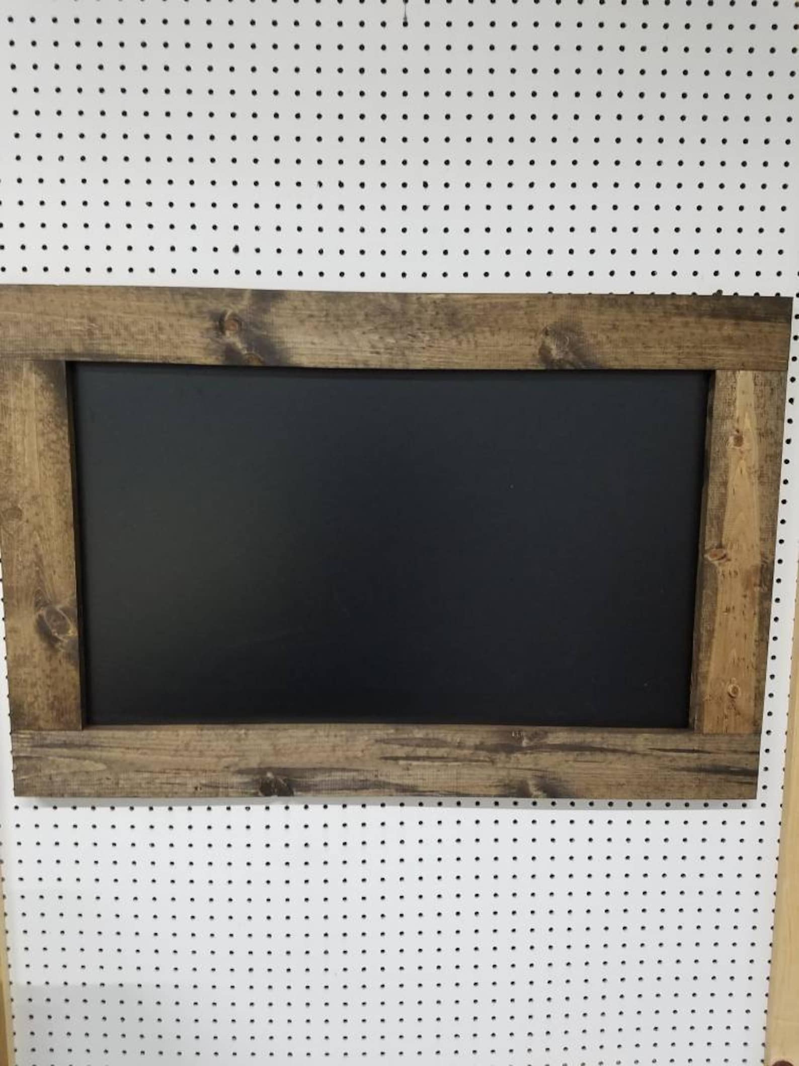 Large Rustic Chalkboard. Wedding Sign Dark Walnut Finish. - Etsy