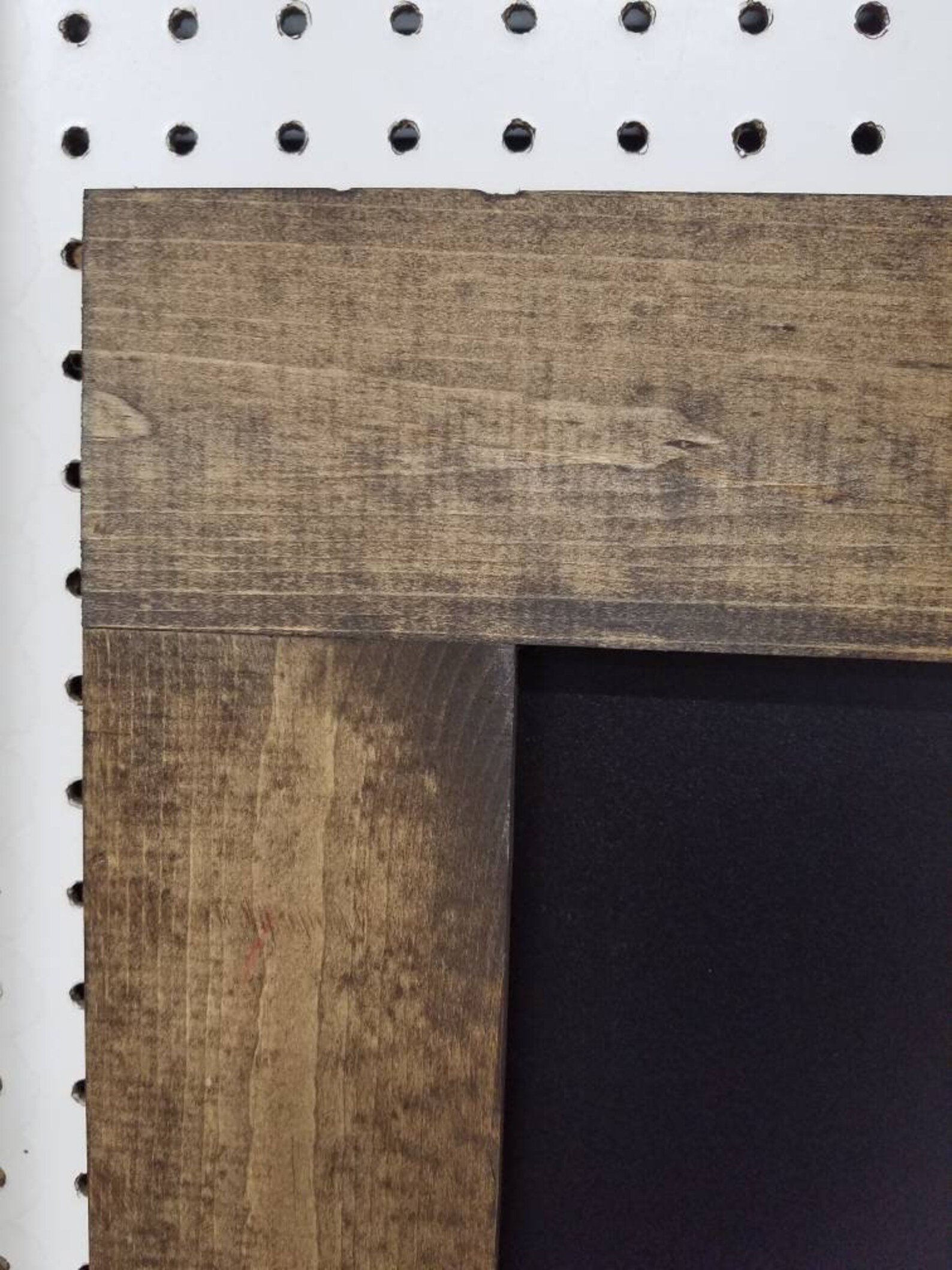 Large Rustic Chalkboard. Wedding Sign Dark Walnut Finish. | Etsy