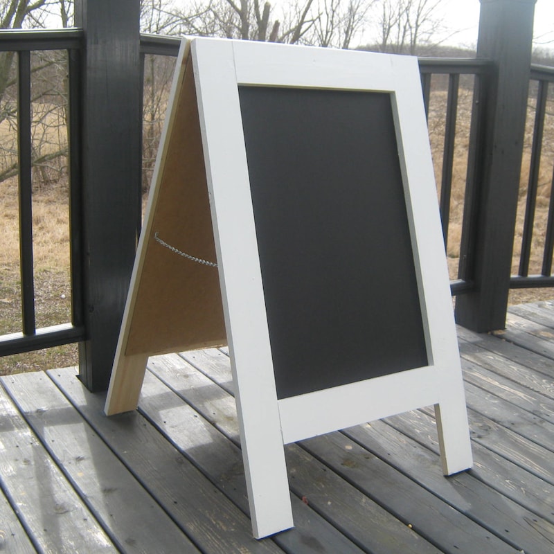 Folding Sidewalk Sign - Etsy