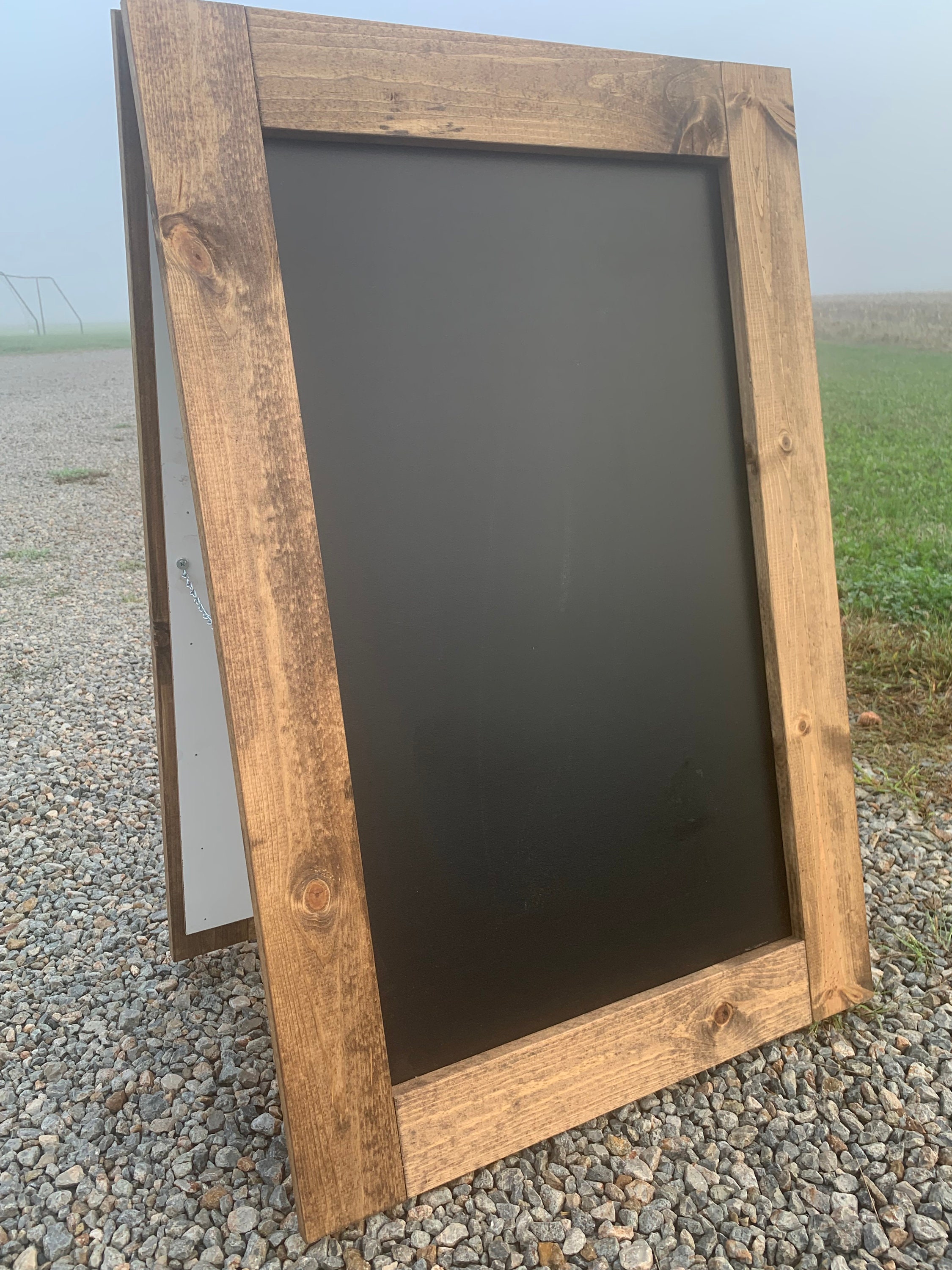 Extra Large Sandwich Chalkboard Built to Last English Chestnut - Etsy