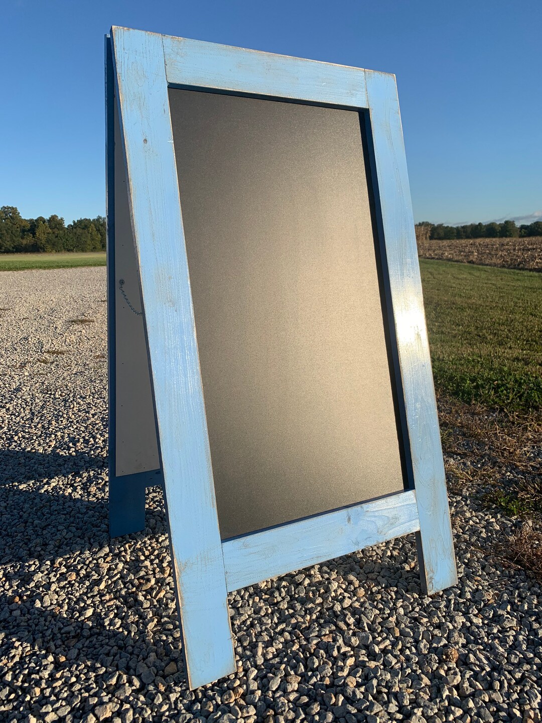Extra Large Sandwich Board Sign. XL Standing Chalkboard, Double Sided ...