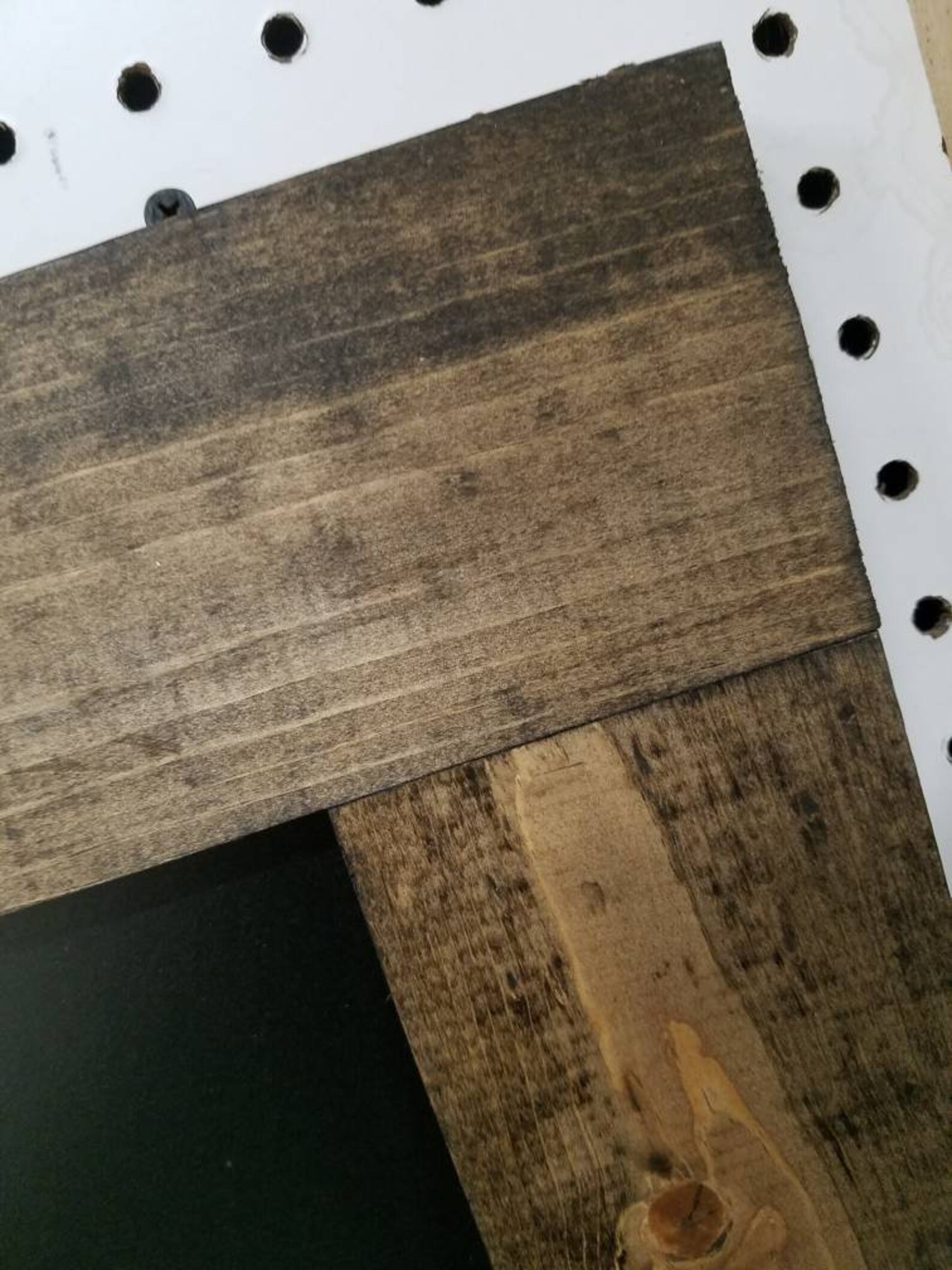 Large Rustic Chalkboard. Wedding Sign Dark Walnut Finish. | Etsy