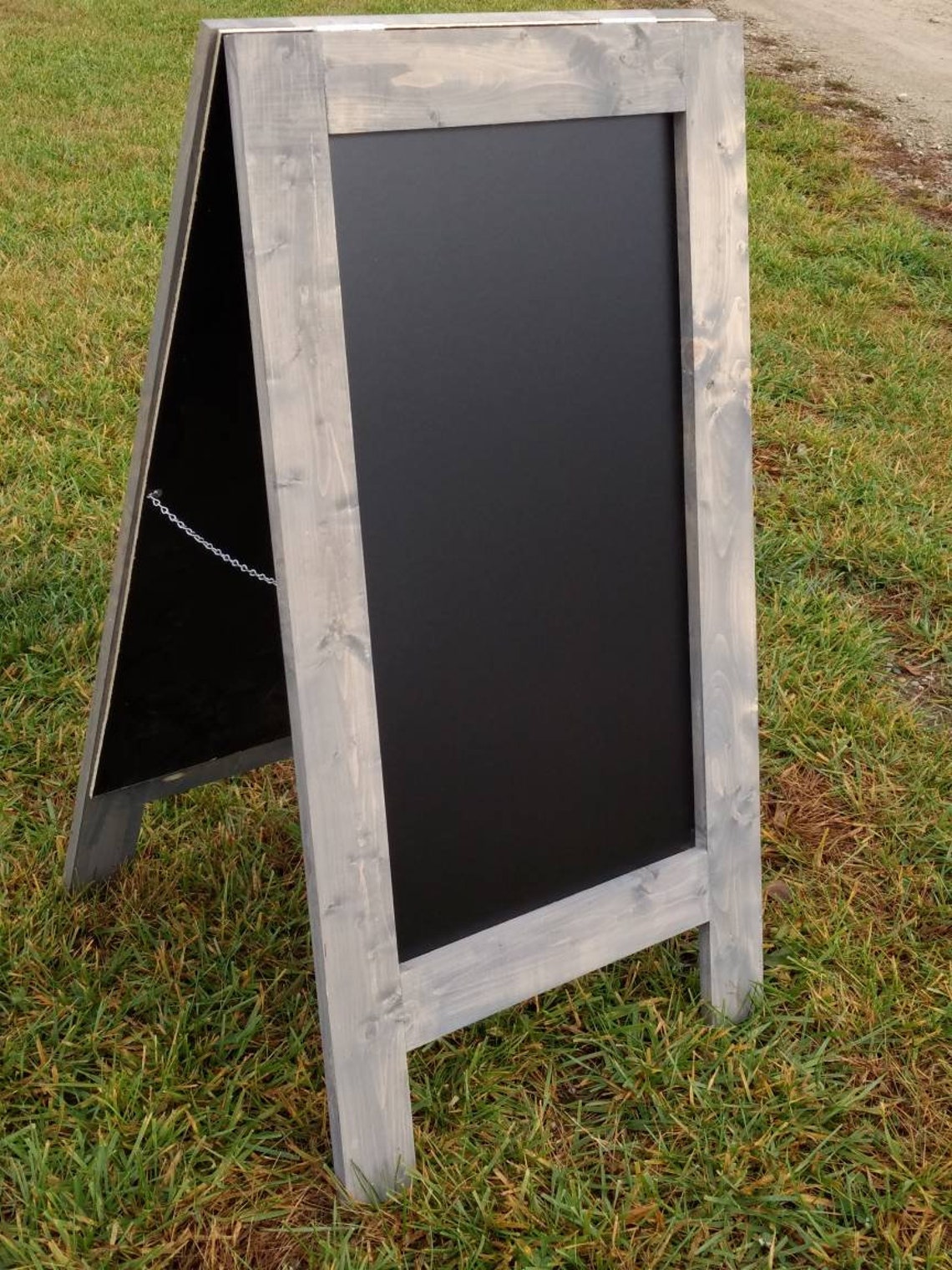 Large Free Standing Chalkboard. Extra Large Sandwich Sign, Outdoor ...