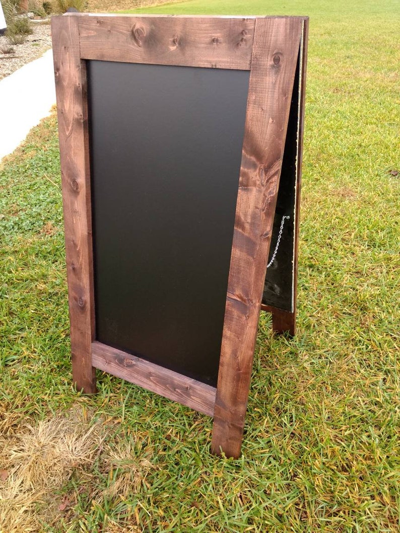 Extra Large A-frame Sign. Double Sided With Legs, Easel Sandwich ...