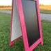 Extra Large Rustic Berry Pink Sandwich Chalkboard. Outdoor Sign, A ...