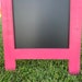 Extra Large Rustic Berry Pink Sandwich Chalkboard. Outdoor Sign, A ...