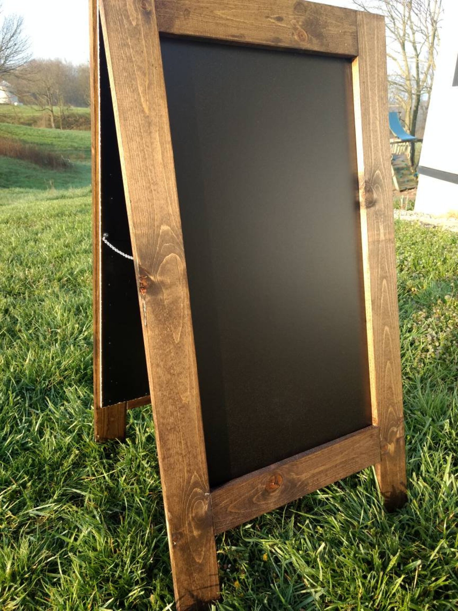 Extra Large Sandwich Chalkboard. Built to Last, A-frame Easel. Double ...