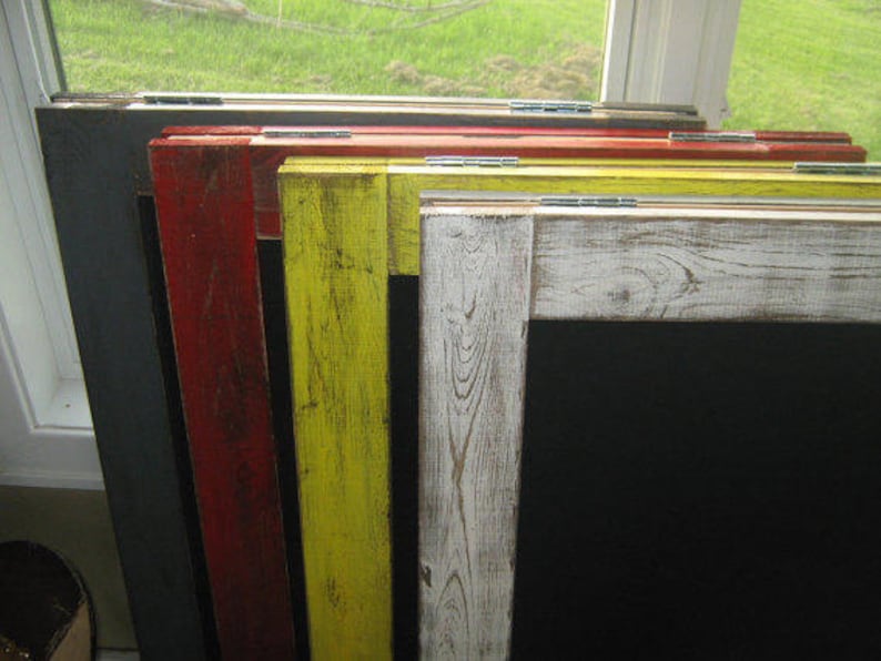 Pair of 2 Sidewalk Chalkboards. Two Pack Sandwich Chalkboard, Built to ...