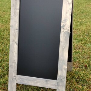 Large Free Standing Chalkboard. Extra Large Sandwich Sign, Outdoor ...