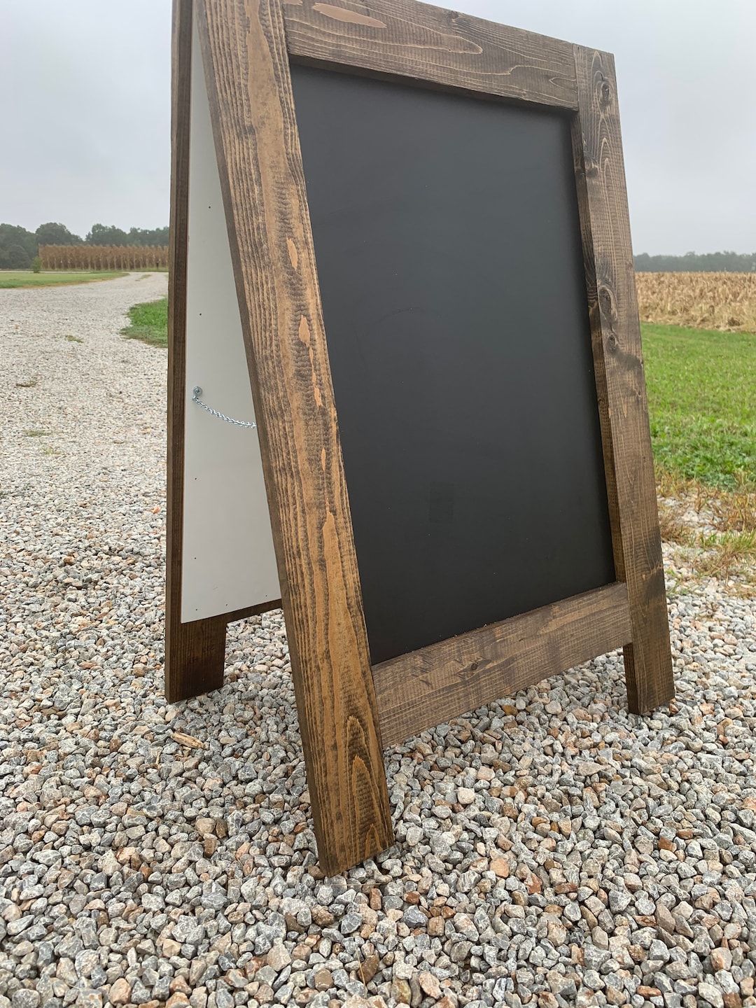 Sandwich Board, Sidewalk Chalkboard Sign. Double Sided, Chalk Board ...