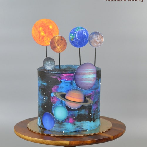 Planets Solar System Cake Pops - Etsy