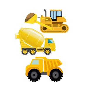 Construction Vehicles Edible Images, Dump Truck Edible Image ,mixing ...