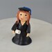 Graduation Girl Cake Topper, Fondant Graduation Girl Figure - Etsy