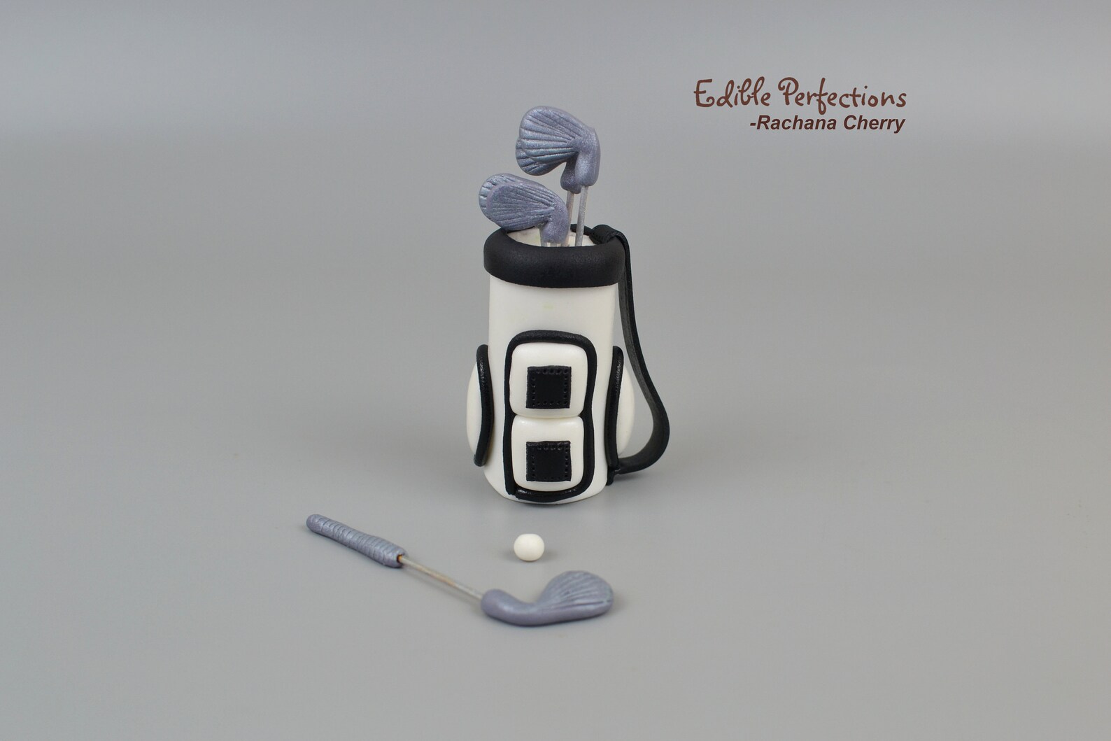 Golf theme cake toppers set | Etsy