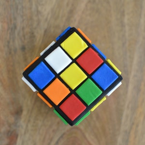Rubik's Cube Cake Topper, Game Theme Cake Topper, 80's Theme Cake - Etsy