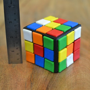 Rubik's Cube Cake Topper, Game Theme Cake Topper, 80's Theme Cake - Etsy