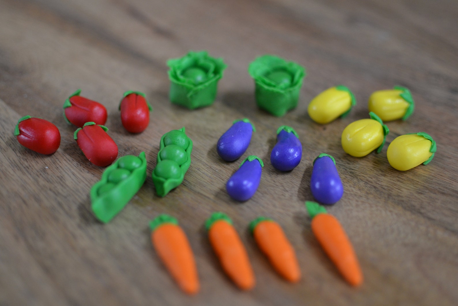 Fondant Vegetables Cake and Cupcake Toppers - Etsy
