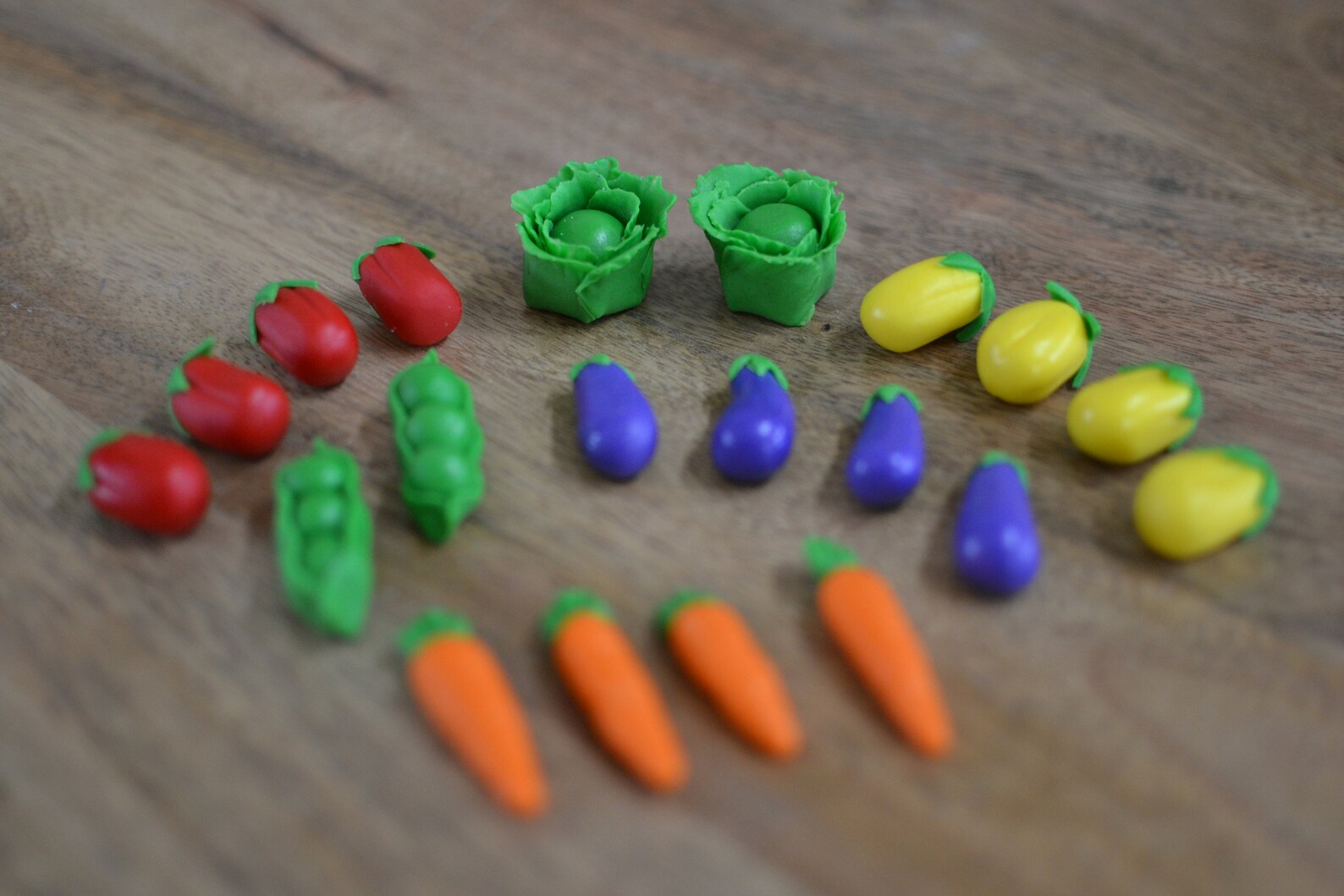 Fondant Vegetables Cake and Cupcake Toppers - Etsy