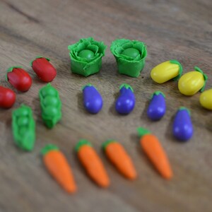 Fondant Vegetables Cake and Cupcake Toppers - Etsy