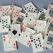 Edible Playing Card Cupcake Toppers: Fondant Cake Decorations - Etsy