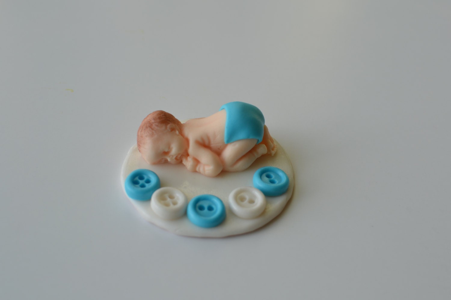 Fondant Baby Boy Cake Toppers - Etsy