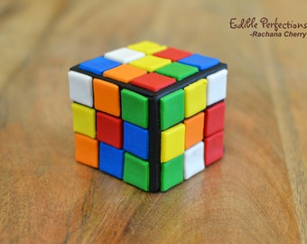 Rubik Cube Cake Topper - Etsy