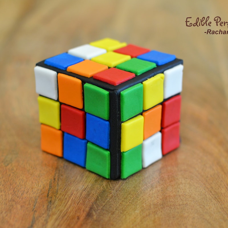 Rubiks Cube Cake Toppers - Etsy