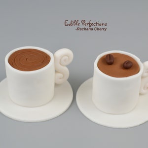 Coffee Mug Cake Topper - Etsy