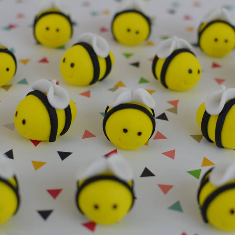 Fondant Bumble Bee - Etsy