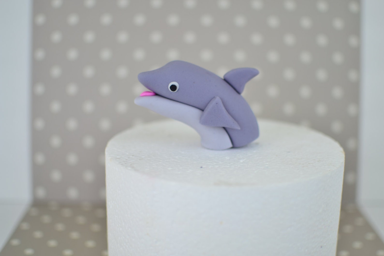 Fondant Dolphin Cake Topper Set, Coral Cake, Mermaid Cake, Sea Animals ...