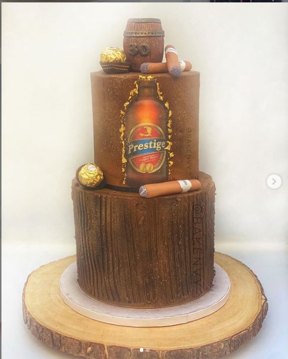 Groom Cakes Cigar Toppers