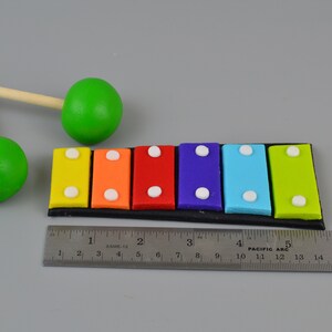 Fondant Xylophone Cake Topper Set - Etsy