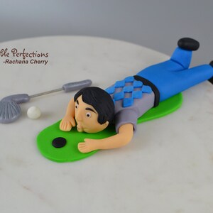 Golf Theme Cake Toppers Set - Etsy