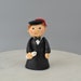Graduation Boy Cake Topper, Fondant Graduation Boy Figure - Etsy