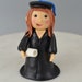 Graduation Girl Cake Topper, Fondant Graduation Girl Figure - Etsy