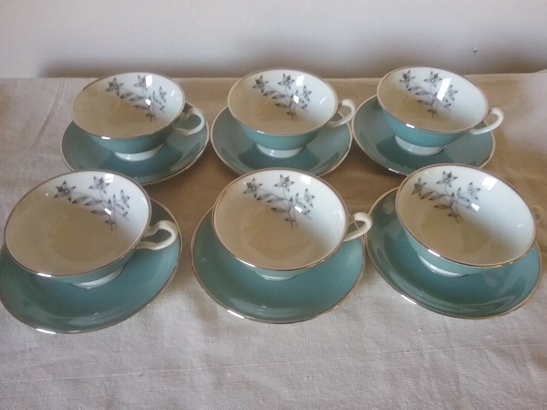 Lenox Kingsley Cup and Saucer Set of 4 Pieces. - Etsy