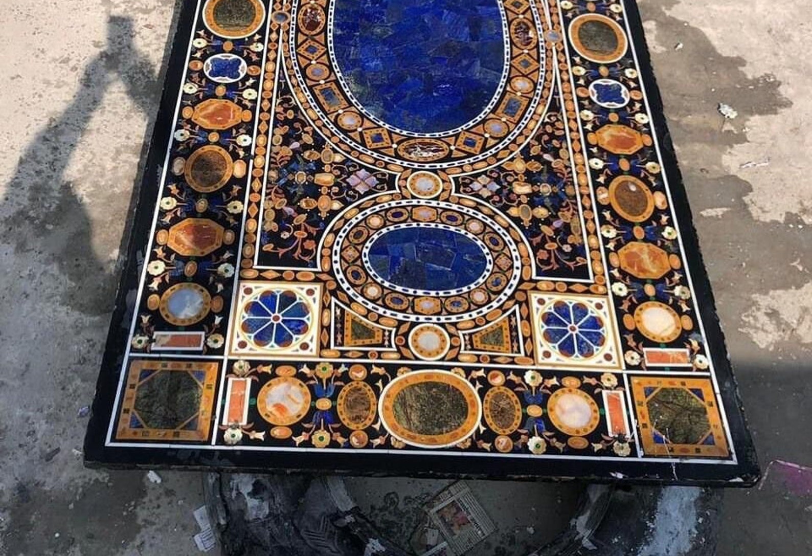 Marble Dining Table With Mosaic Art Hand Crafted Coffee Table - Etsy