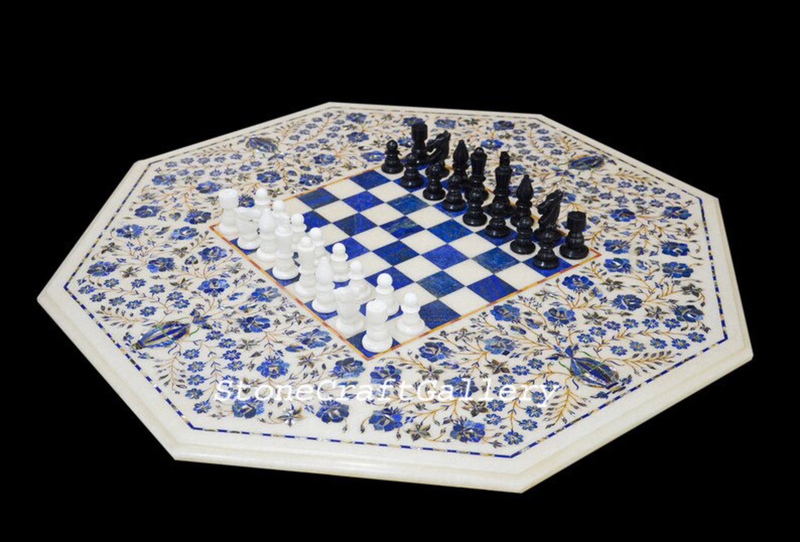 Marble Chess Table/ Chess Set Table /collectible Chess Table/ - Etsy