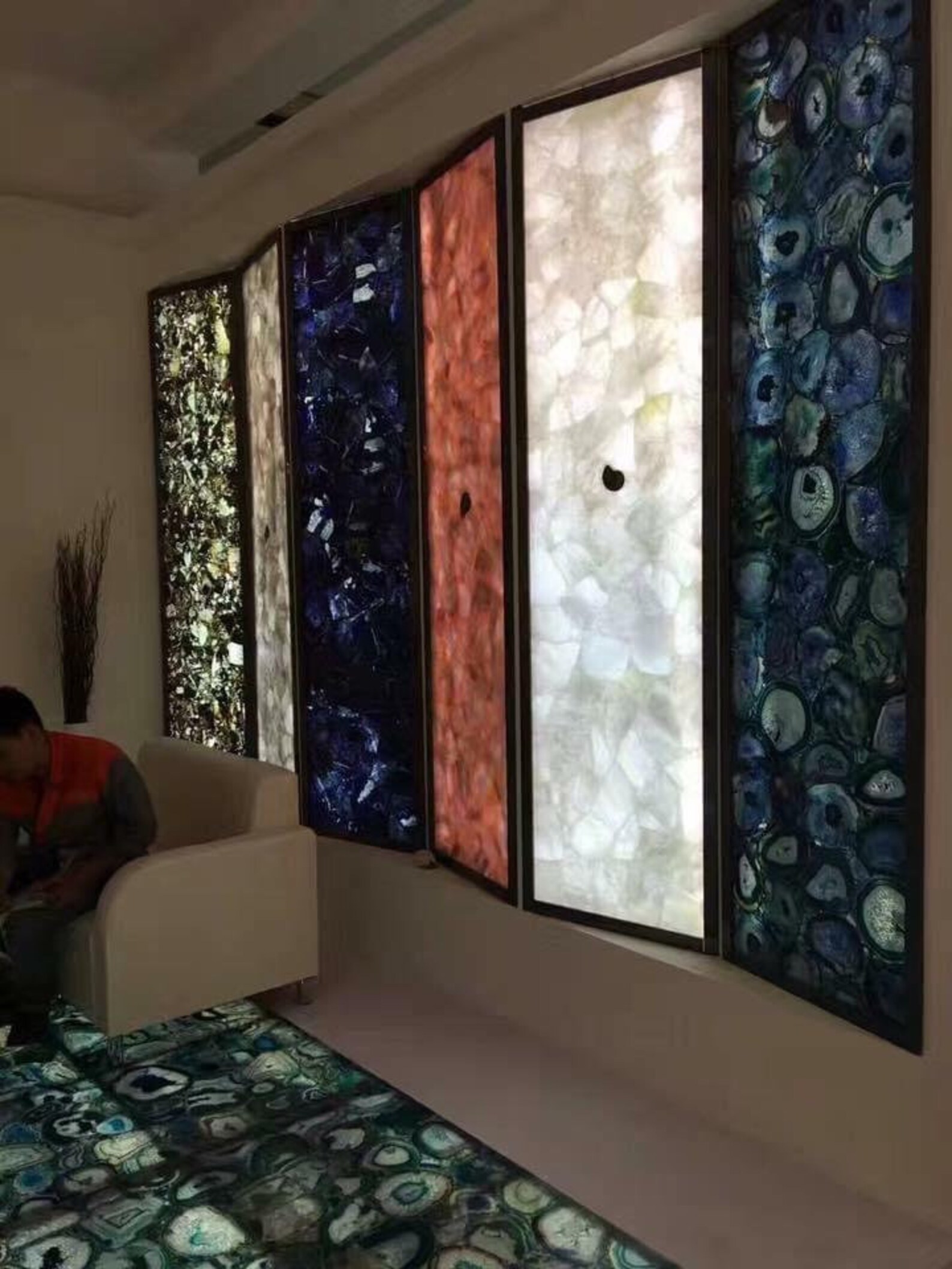 Agate Mirror / Handmade Natural Stone Exclusive Mirrors for - Etsy