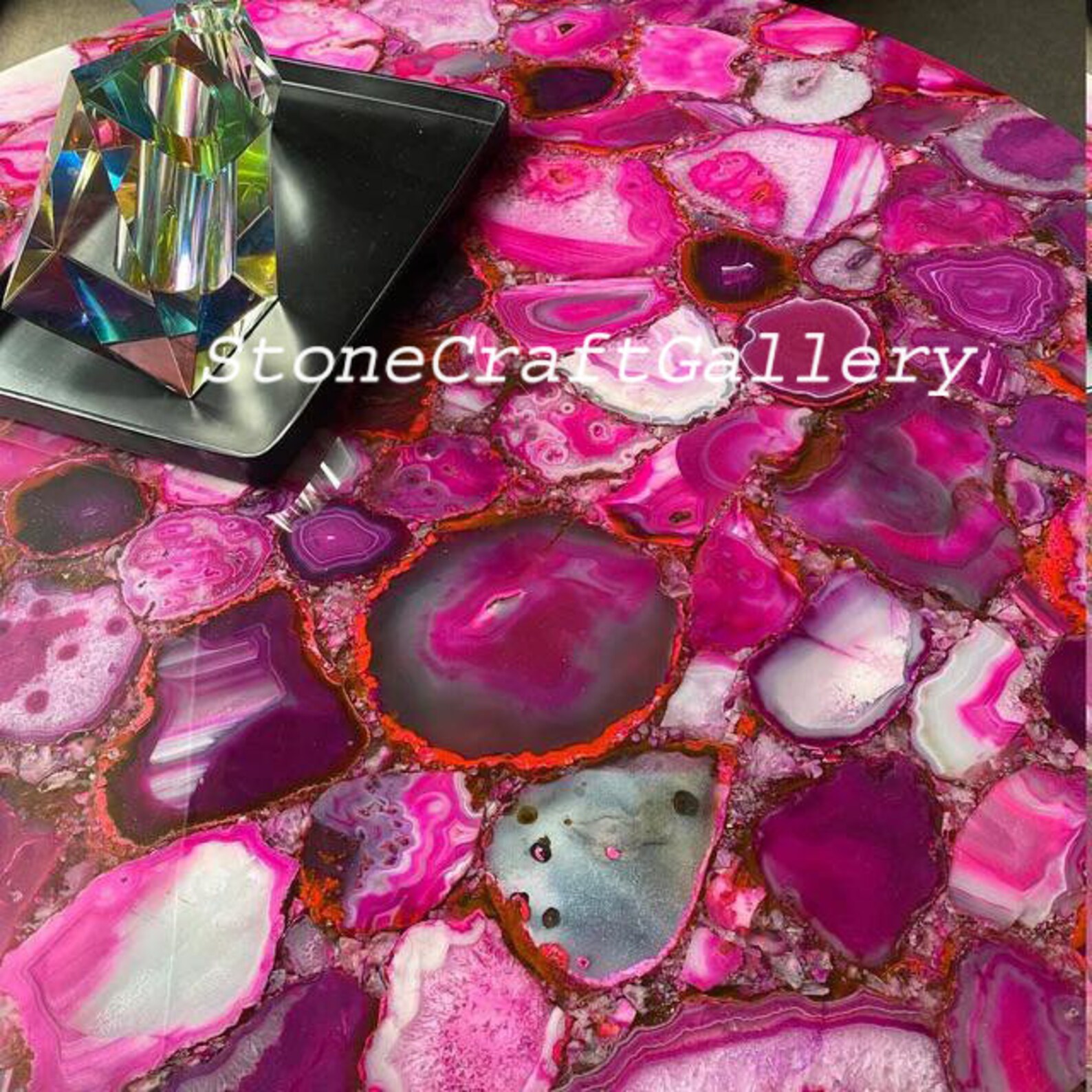 Agate Dining Table Natural Agate Dining Table Top Wild Agate - Etsy
