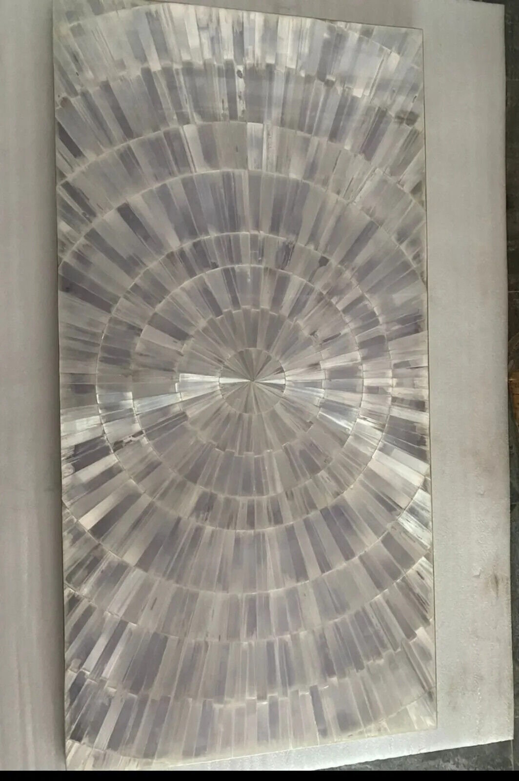 Rectangular Selenite Table Top Natural Selenite Counter - Etsy