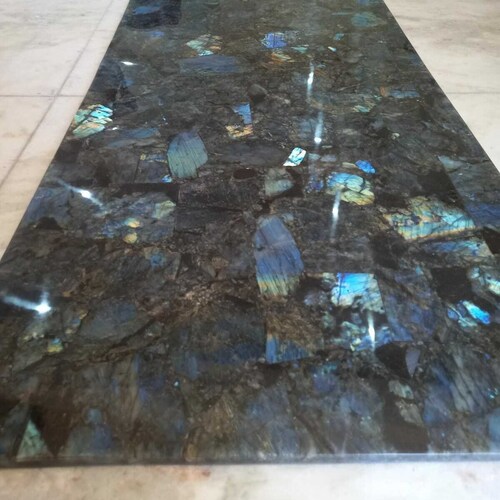 Labradorite Bars & Kitchen Slab Dining Table Top Slab - Etsy