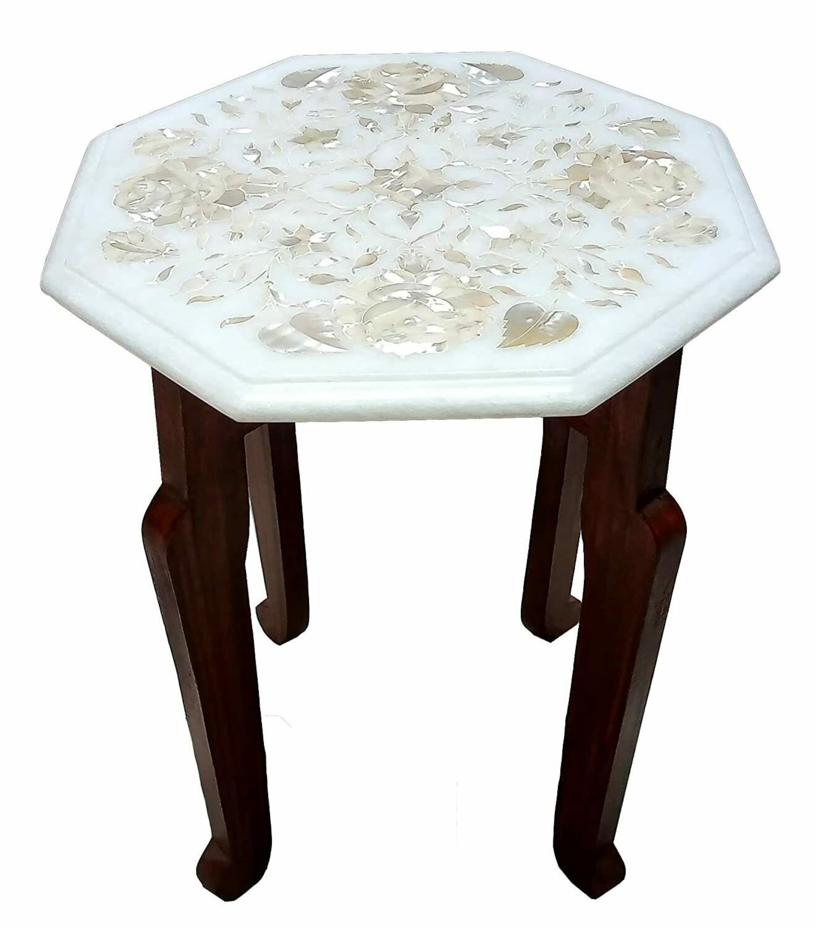 Marble Corner Table Top Semi Precious Stone Inlay Handicraft - Etsy